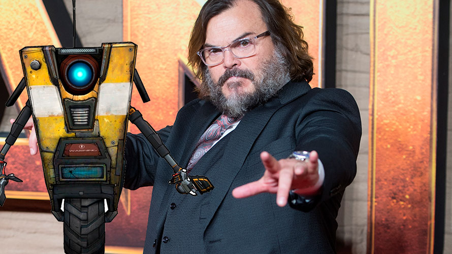 Jack Black será Claptrap en la película de Borderlands