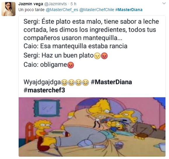 Pataleta de Caio en “MasterChef Chile” desata ola de memes