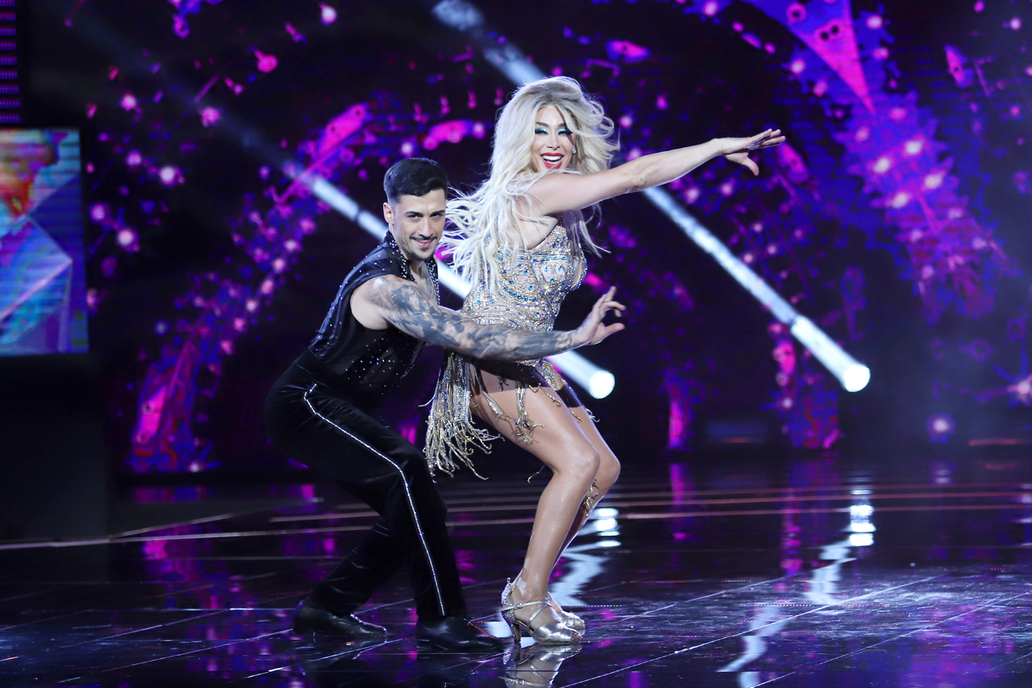 Nicole Gaultier arrasó en su debut en la pista de ”Aquí se baila”