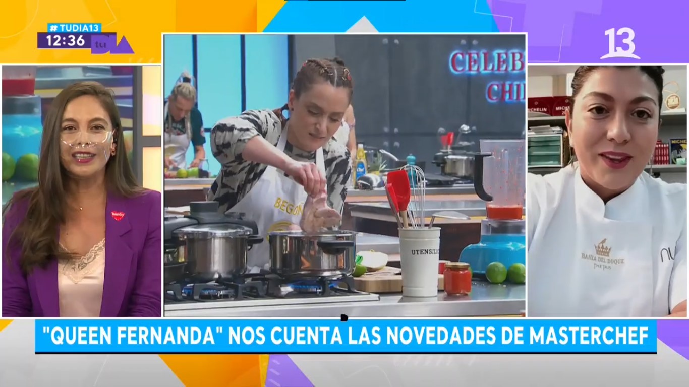 Chef Fernanda nos adelantó lo que se viene en ”MasterChef Celebrity”