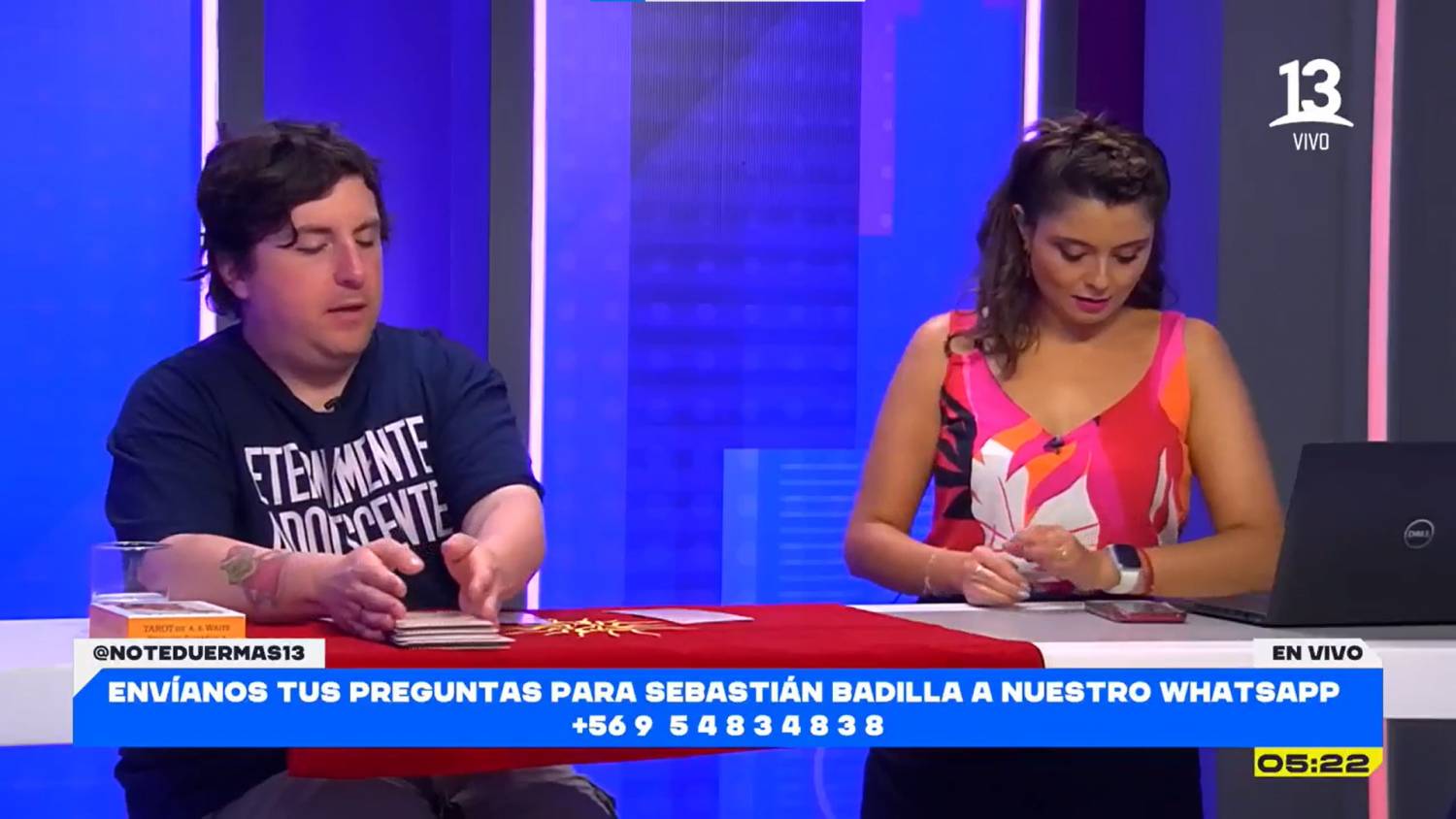 De director a leer el tarot: La nueva faceta de Sebastián Badilla