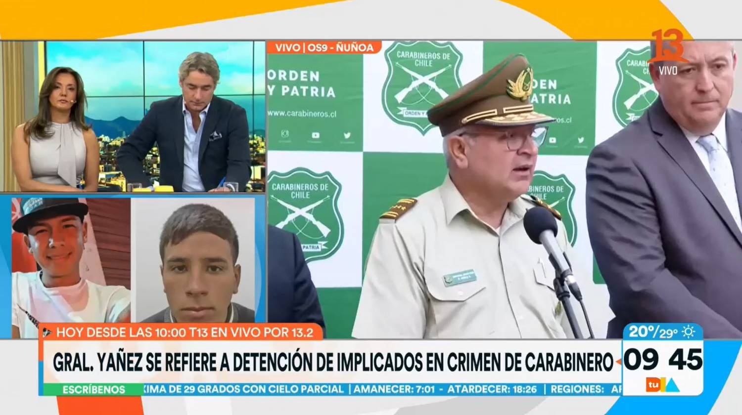 General Yáñez Luego De Detención De Dos Sujetos ”hemos Cumplido Con La