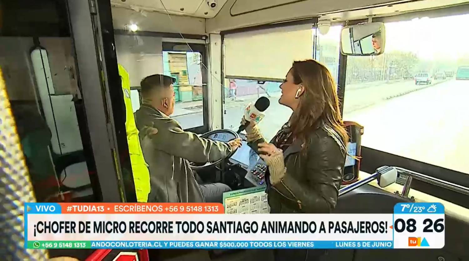 ”Sacar una sonrisa no cuesta nada”: Recorrimos Santiago con el ”chofer ...