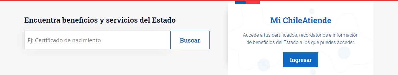 Así funciona el buscador de beneficios de ChileAtiende