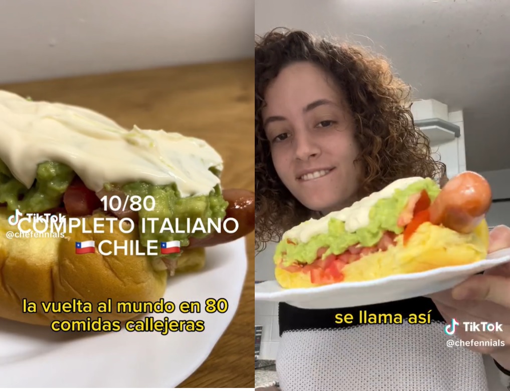 ”Poco difícil de comer”: Chef española preparó completo italiano y ...