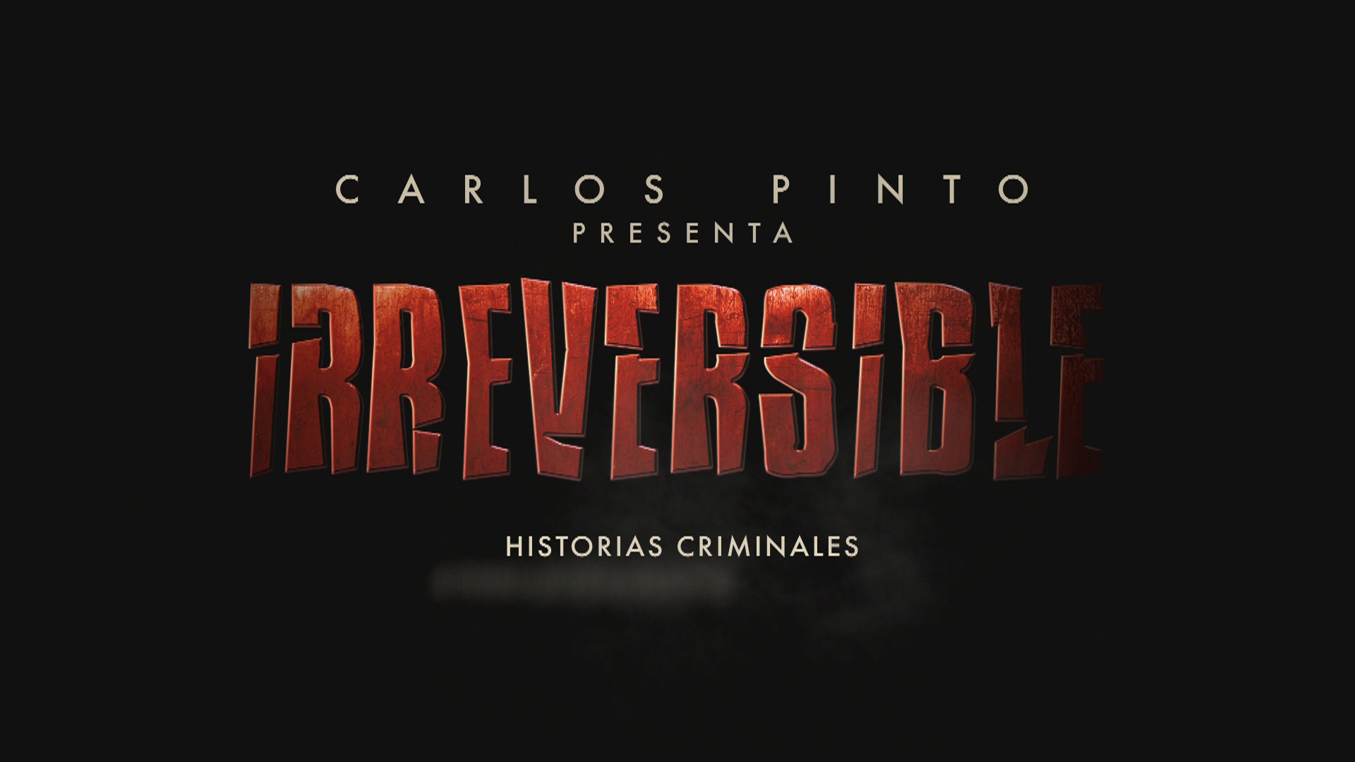 No sólo presenta: El gran rol que Carlos Pinto tiene en “Irreversible”
