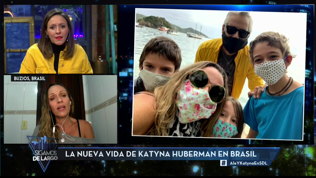 Katyna Huberman nos contó todo sobre su nueva vida en Brasil