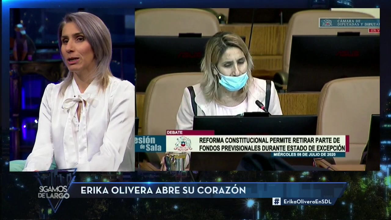 Erika Olivera opinó sobre un posible nuevo retiro del 10%