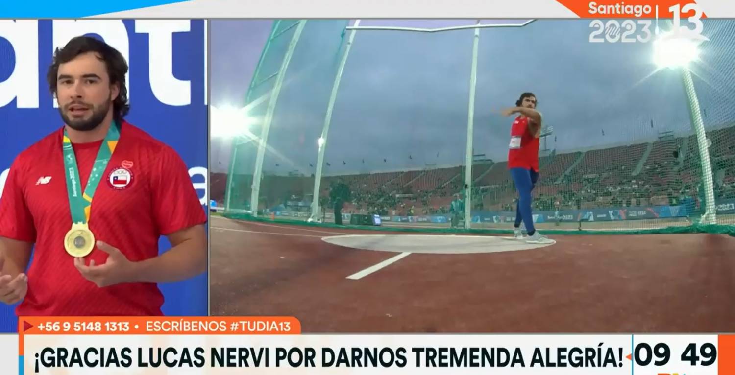 Lucas Nervi se sincera tras su exitoso paso por Santiago 2023