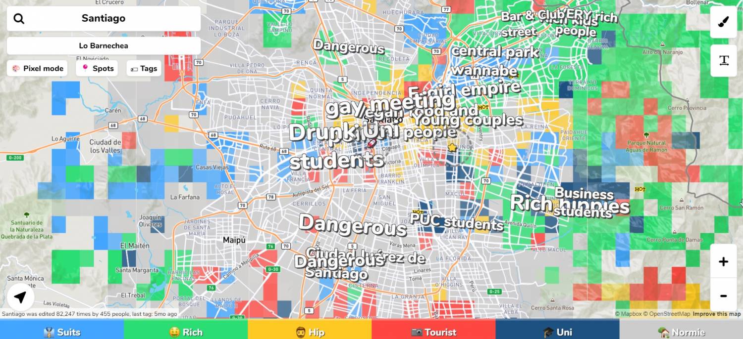 Conoce Hoodmaps: el mapa que califica a las ciudades de Chile según ...