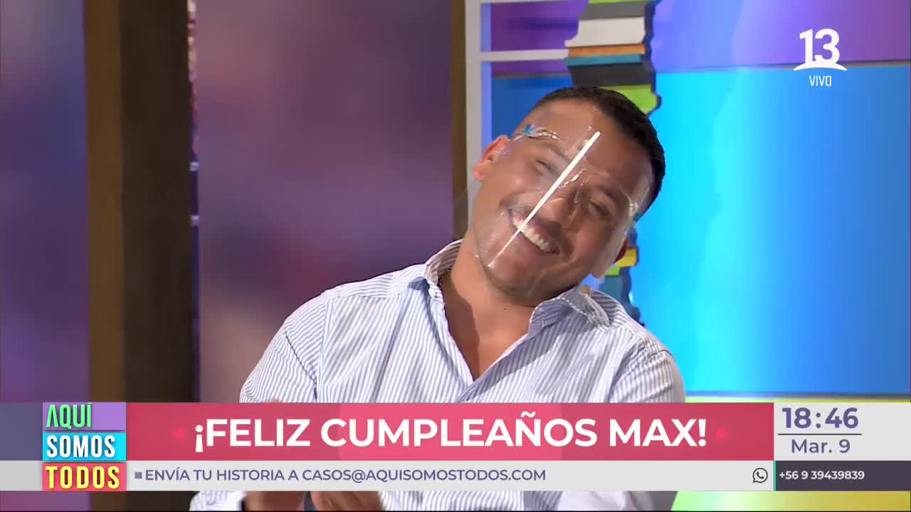 Celebramos el cumpleaños de nuestro querido Max Collao