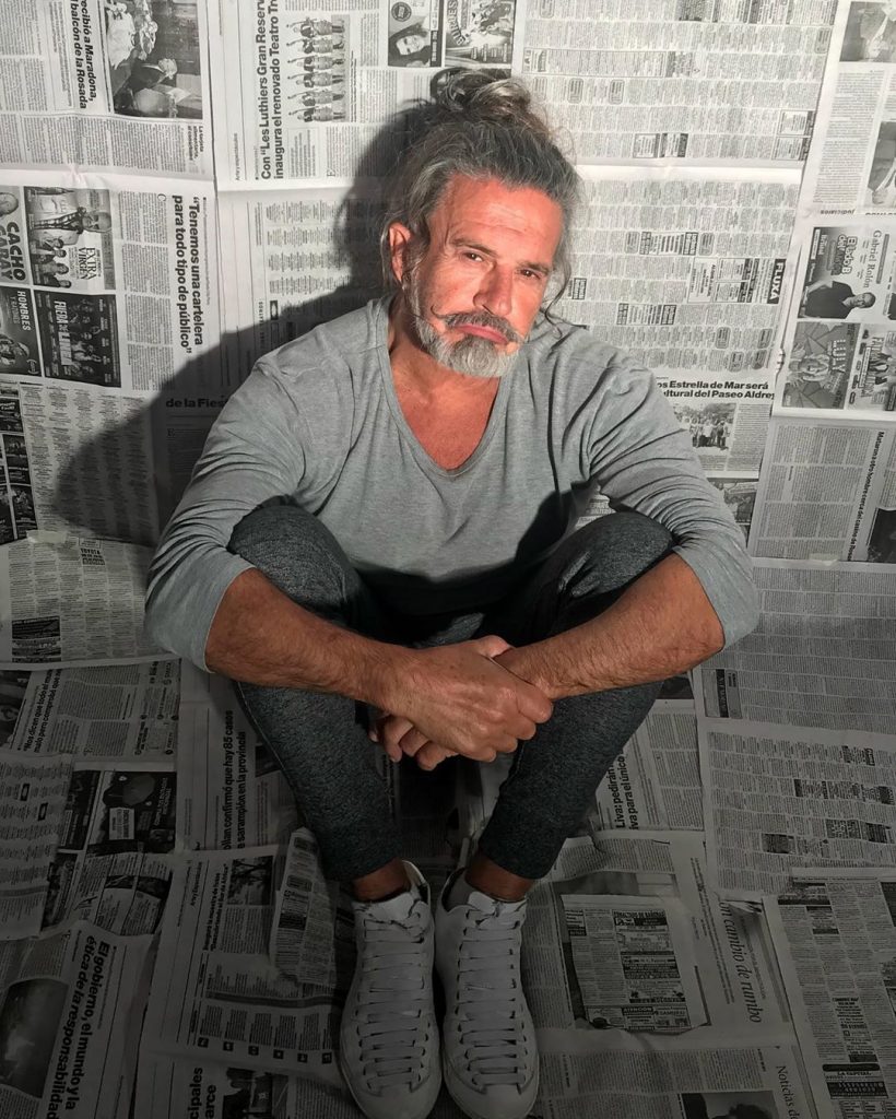 Así luce Osvaldo Laport a quince años del estreno de ”Brujas”