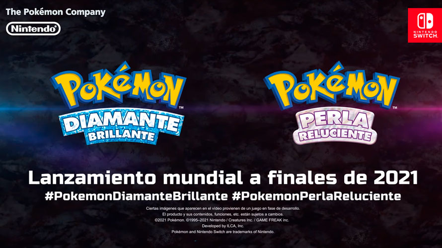 Pokémon anuncia los Remakes de Diamante y Perla para Switch