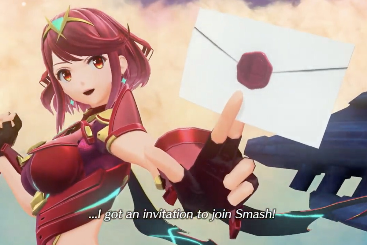 Mira las nuevas imágenes de Pyra y Mythra en Super Smash Bros.