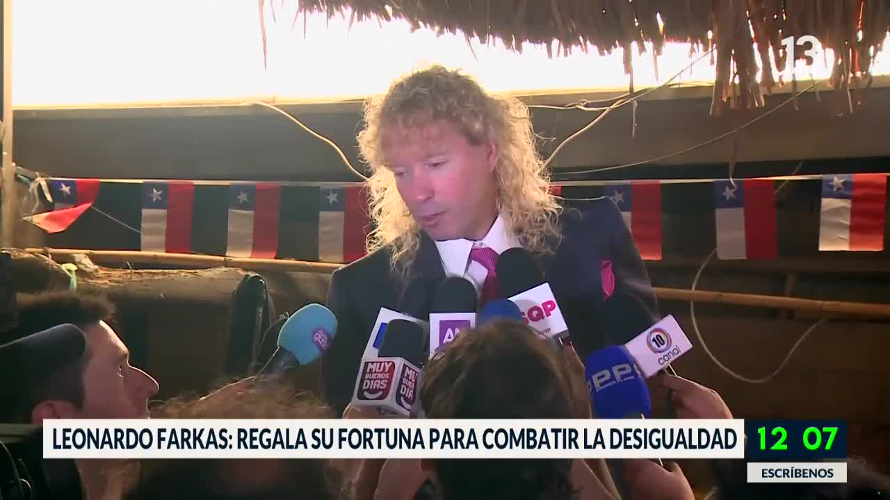 Leonardo Farkas: el millonario que comparte su riqueza