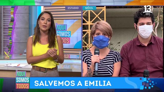 Emilia ha recibido 34 millones de pesos para su tratamiento