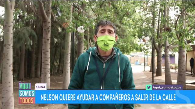 Conoce a Nelson, vivió en la calle y hoy ayuda a otros