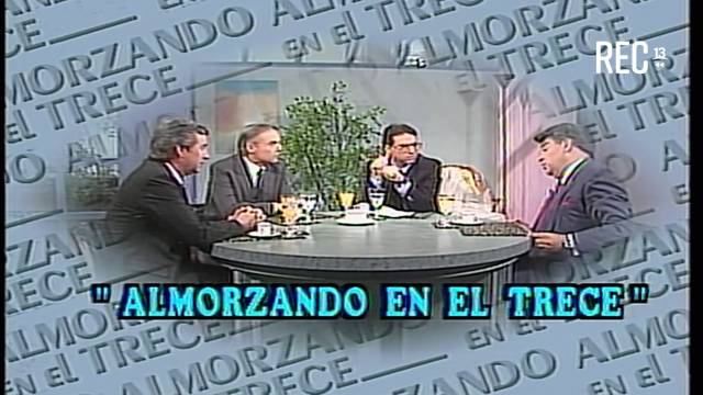 Almorzando en el 13: Especial 30 años del canal (1989) | 13.cl
