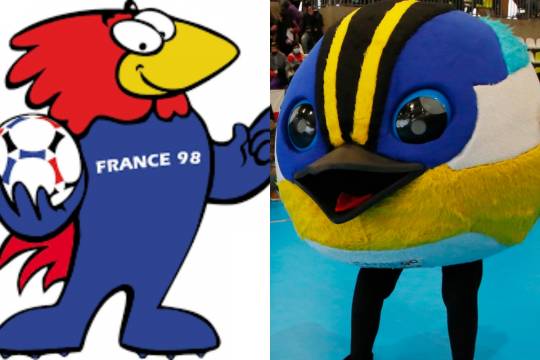 ¿Prefieres a Fiu o Footix? Recordamos a la histórica mascota de Francia 98 | 13.cl