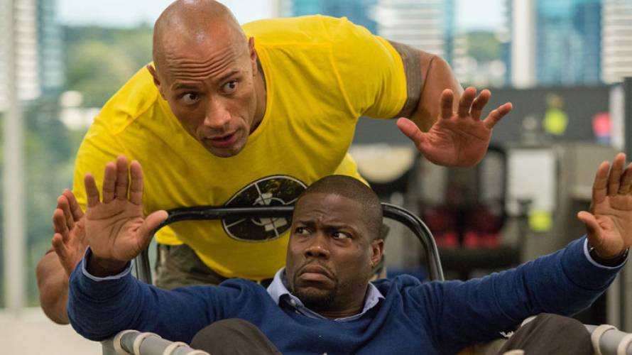 ¡Irreconocible! “La Roca” aparece con varios kilos de más en nueva película