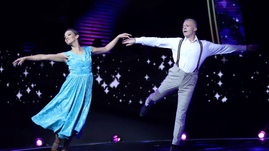 Claudio Moreno y Laura Vásquez tuvieron su revancha con el adagio