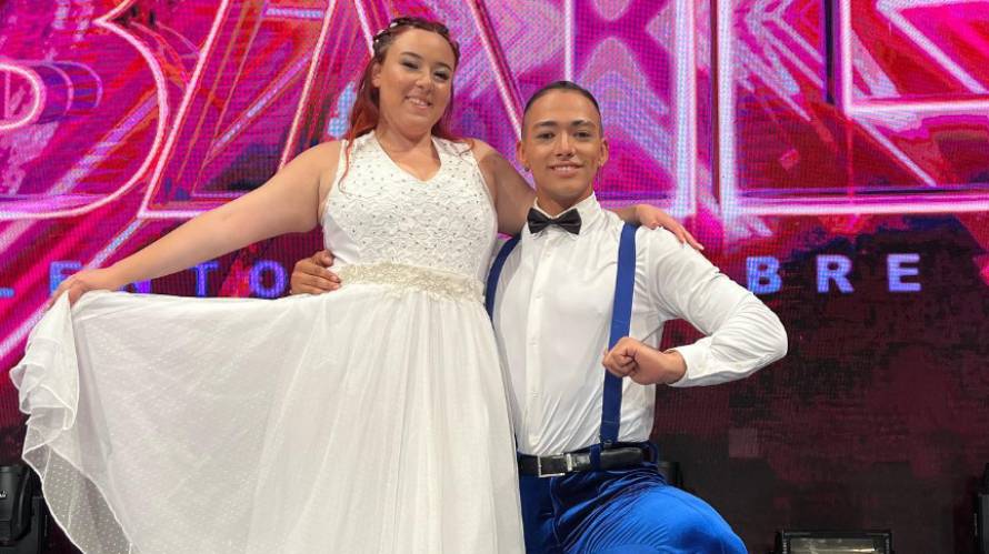 Christell y su exitosa primera presentación en ‘Aquí se baila ...