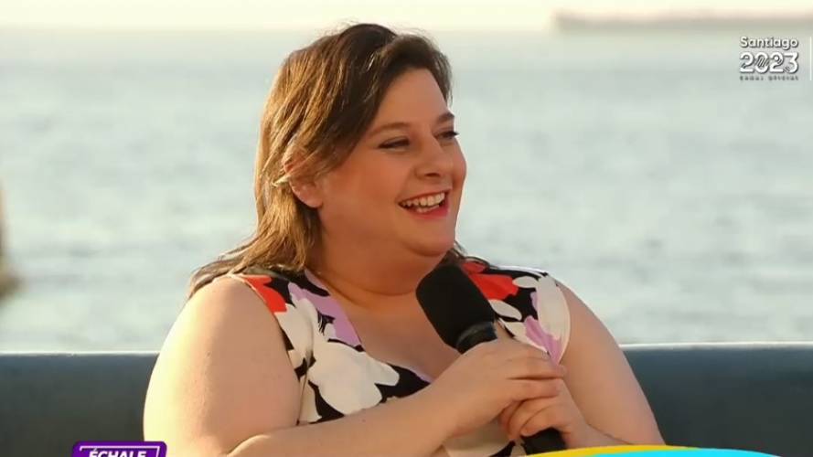 Laila Roth recibió todo el rato mensajes de su marido por el ...