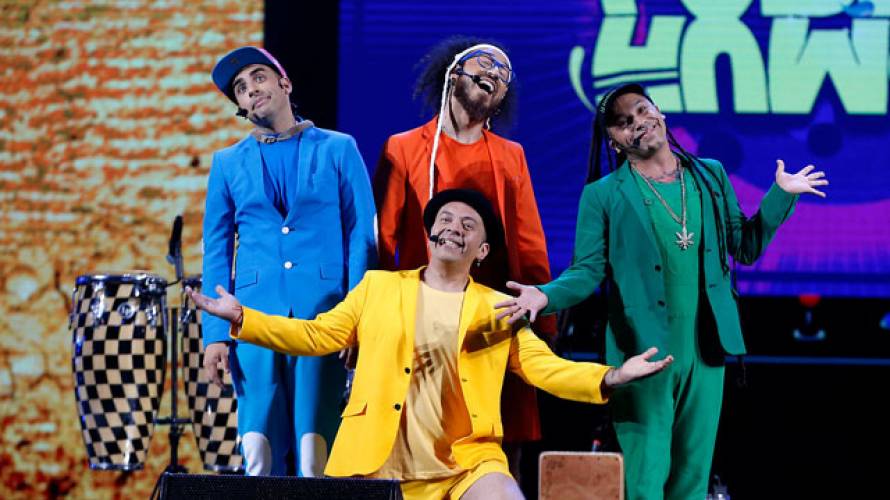 Exitosa presentación de Fusión Humor: Público pifió porque quería más