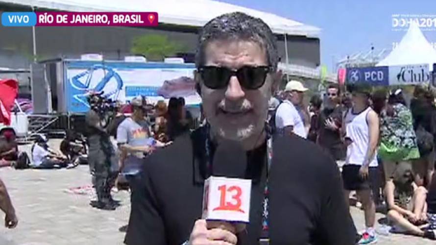 Polo Ramírez nos sorprendió en la previa de Rock in Rio