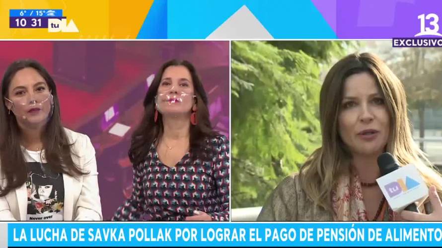 Savka Pollak: ”Esta situación lo vengo viviendo hace 15 años”