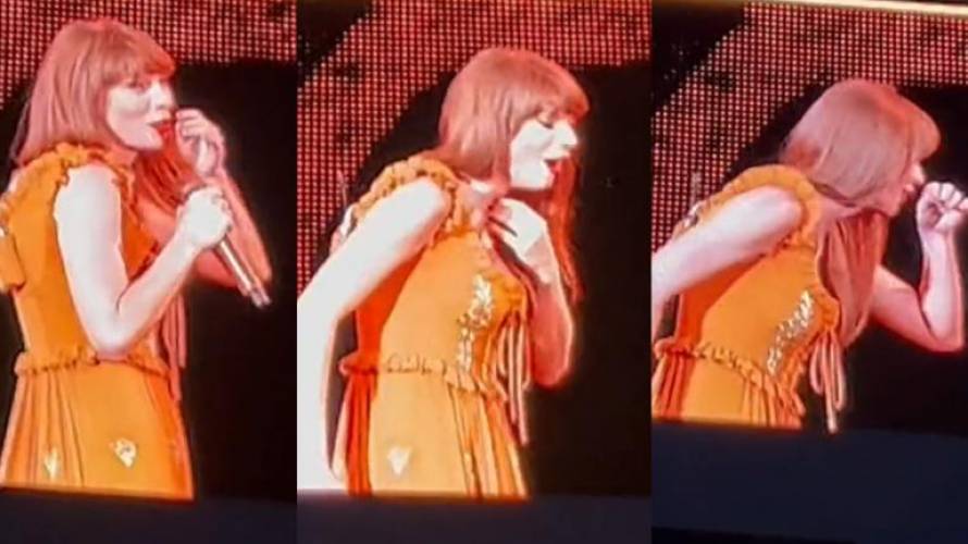 ”Es delicioso”: Taylor Swift se tragó por accidente un insecto en pleno ...